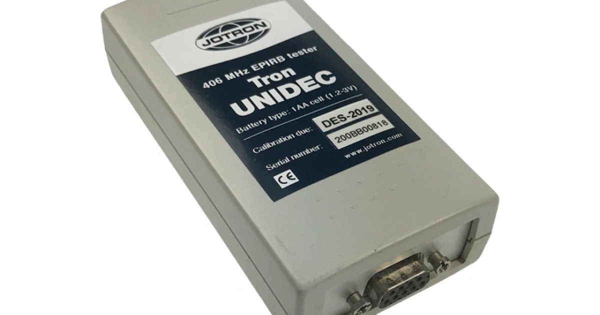 Tron UNIDEC EPIRB Tester | Jotron